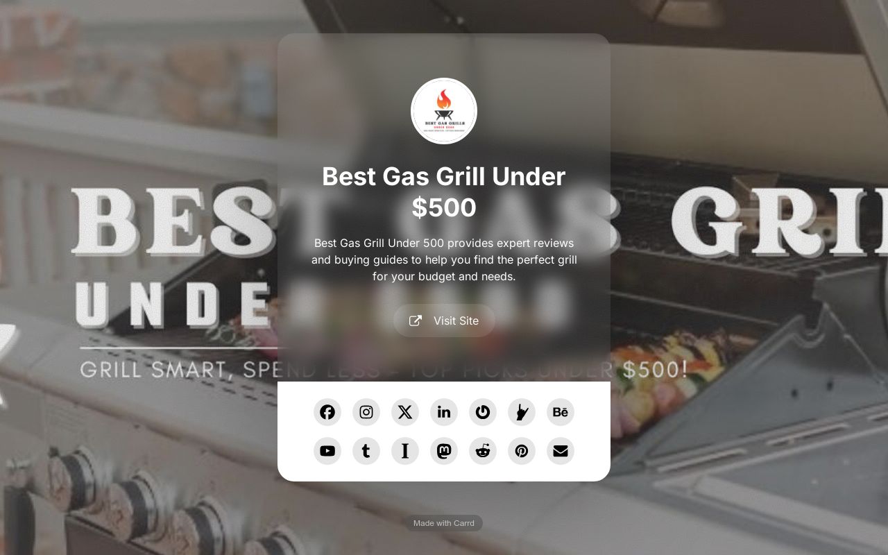 Best Gas Grill Under $500